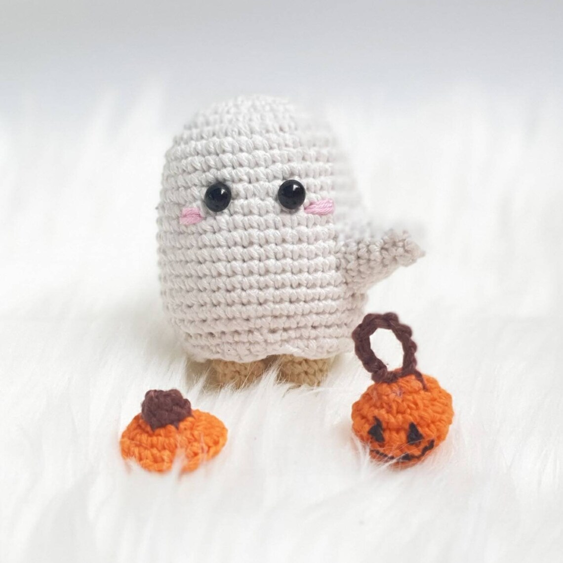Bubu the Ghost Halloween Crochet Amigurumi Pattern | Etsy