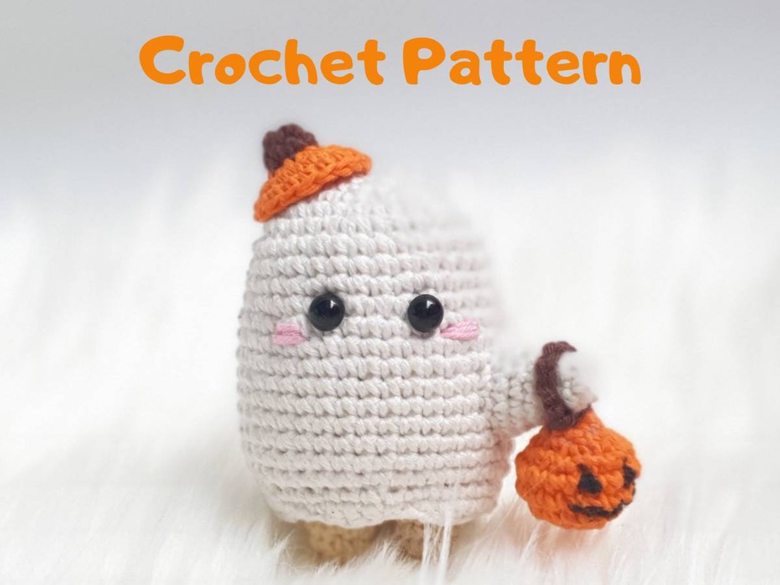 Bubu the Ghost Halloween Crochet Amigurumi Pattern - Etsy