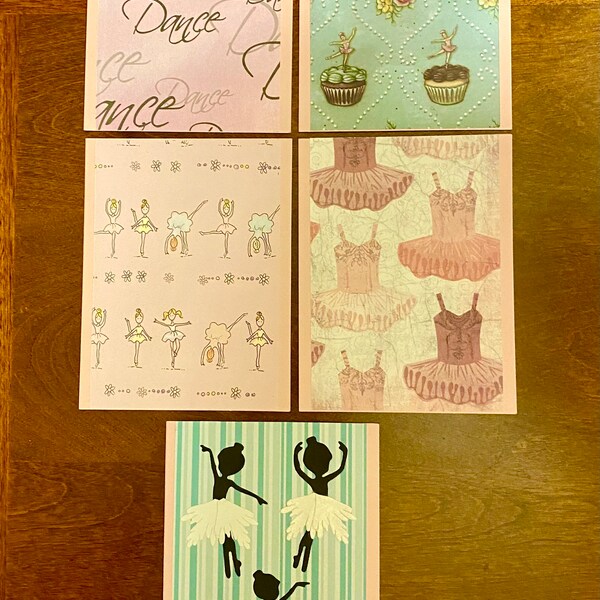 Ballet Note Cards - Etsy
