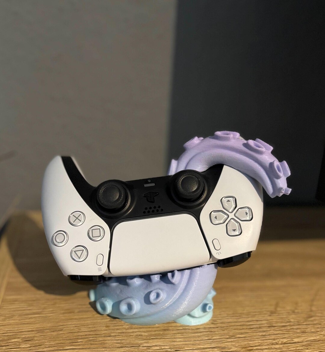 3D Printing - PS5 Controller Holder / Stand in Kraken Design Various ...