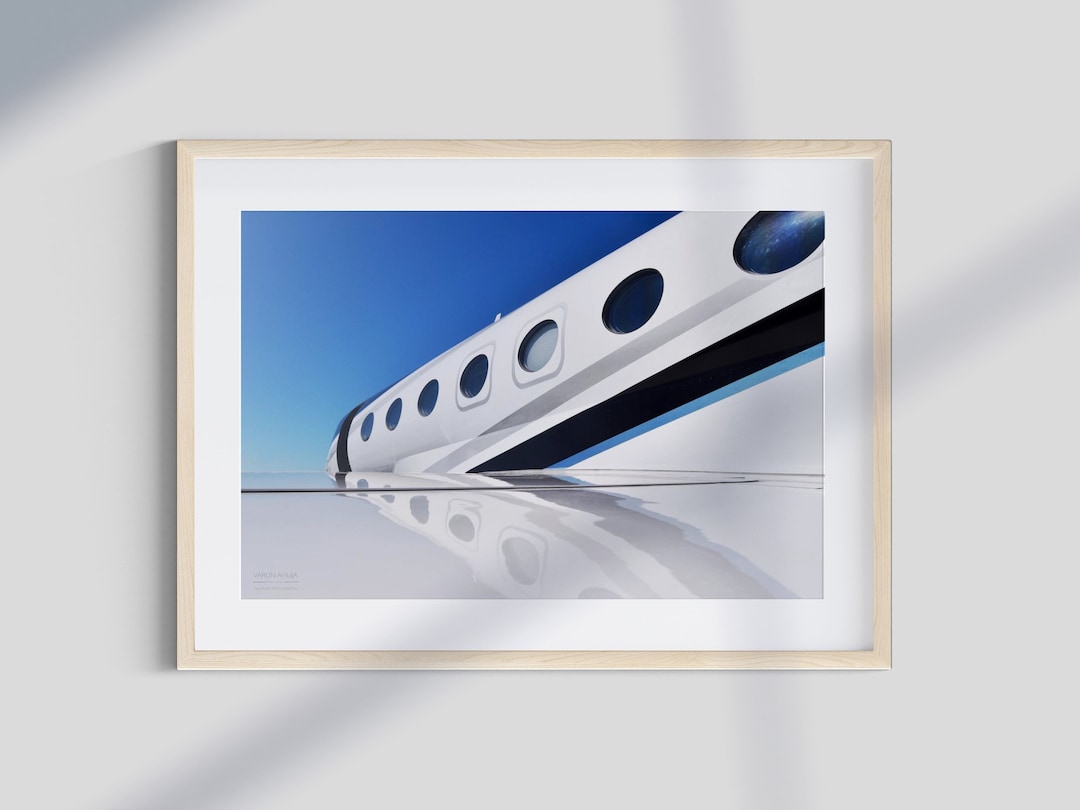 Aviation Photography Airplane Print Private Jet - Etsy