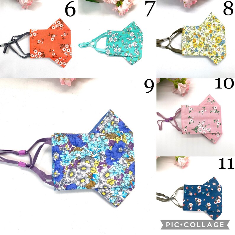 Origami Face Masks, Anti Fog Mask With Nose Wire and Filter Pocket, 3D ...