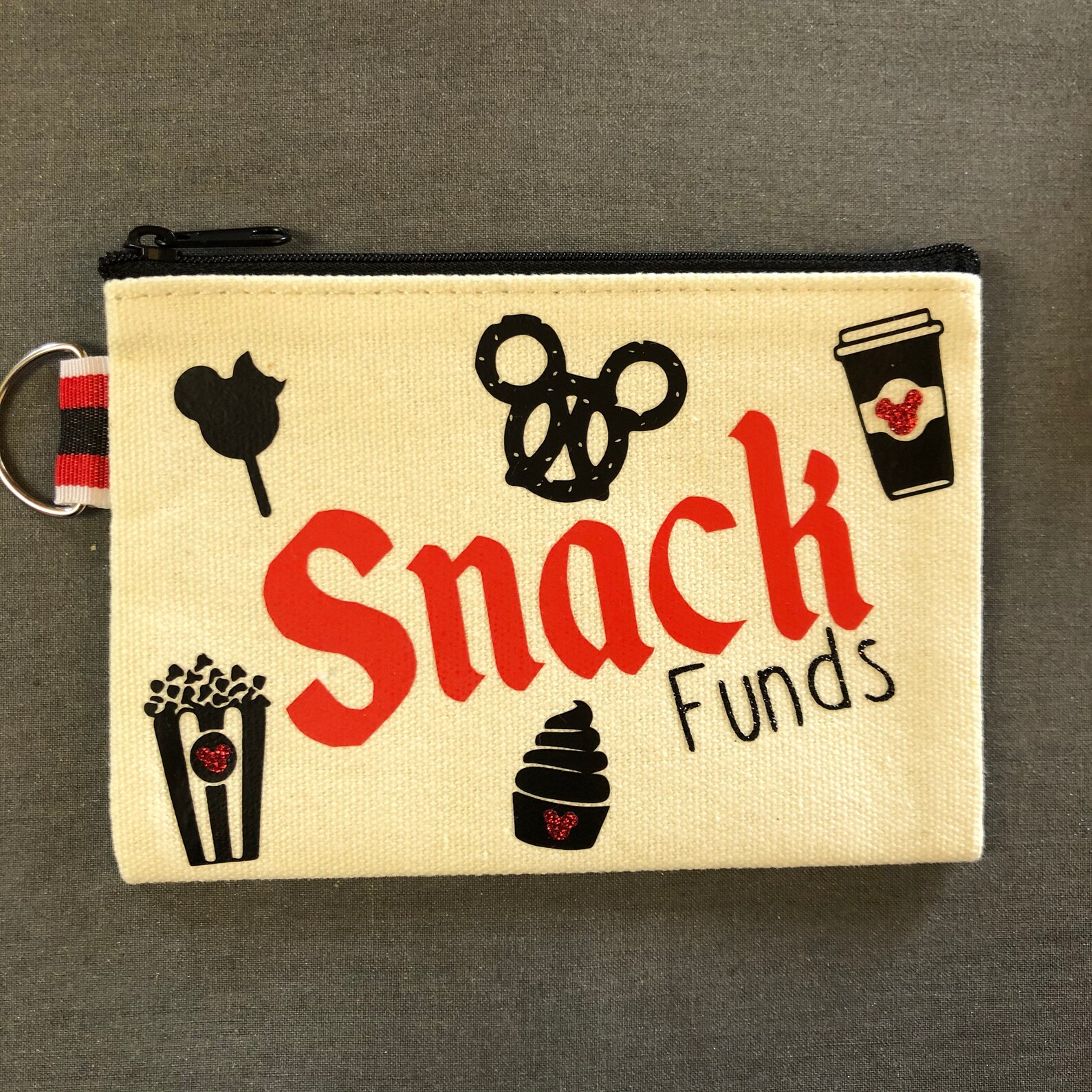 Snack Funds Coin Purse Pouch Disney - Etsy