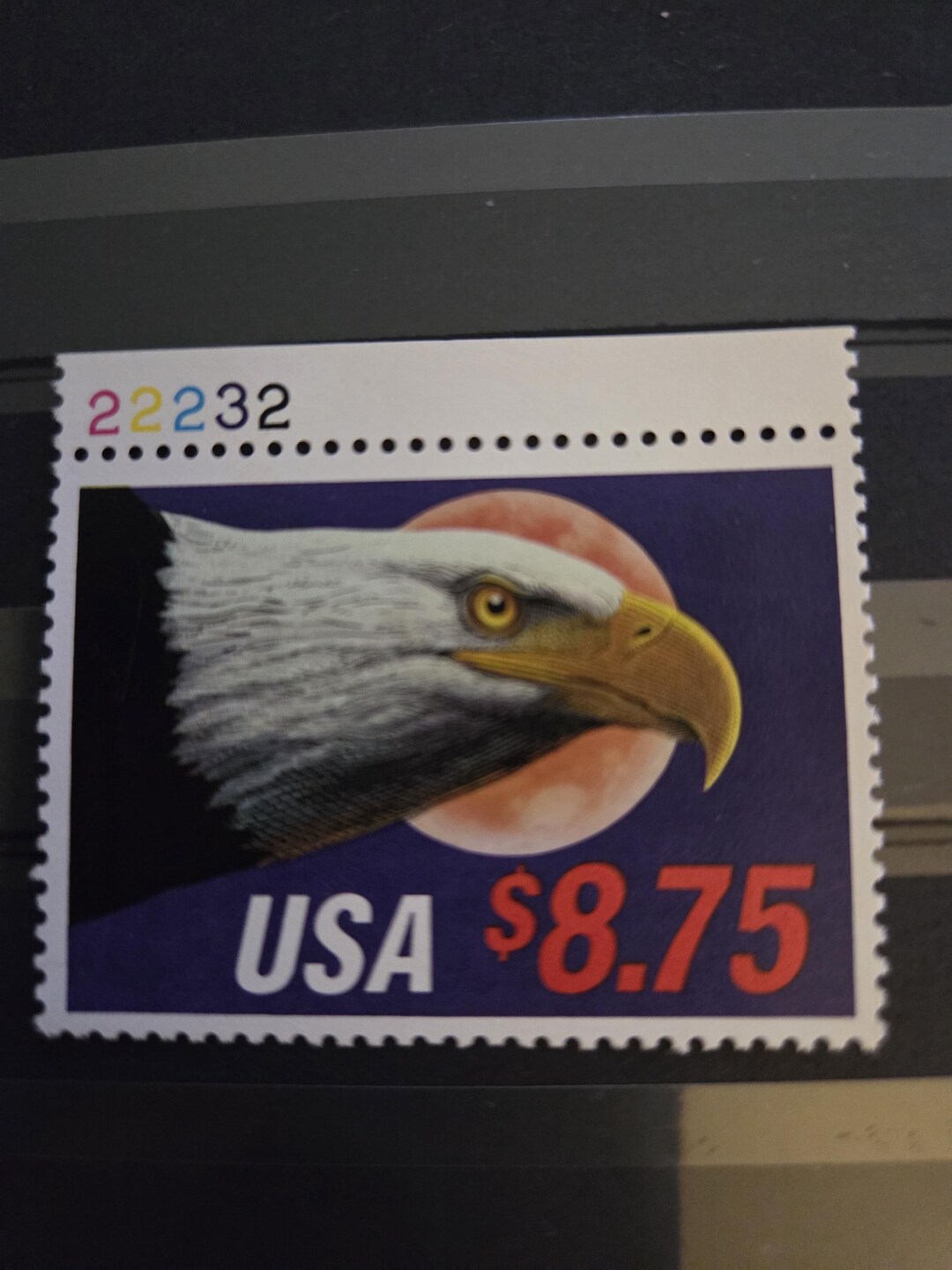 1988 U.S. USPS Scott 2384 8.75 Eagle and Moon Express Mail Stamp MNH ...