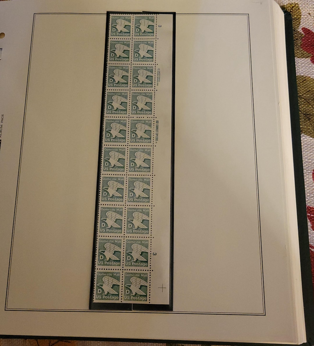 USPS 1981 Postage D Domestic PNB MNH Mint 20 Stamps - Etsy