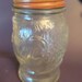 Vintage "lucky Joe" Jolly Joe Louis Boxer Commemorative Mustard Glass ...