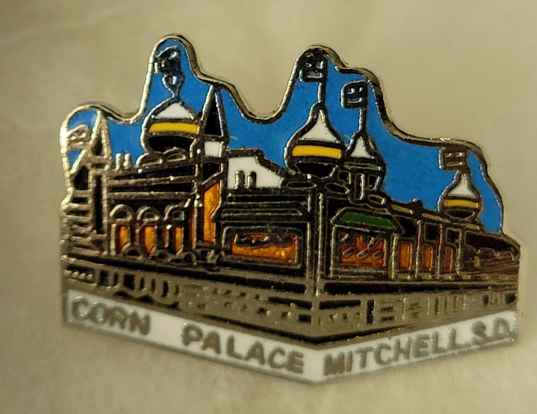 New Corn Palace Mitchell SD South Dakota Lapel Hat Pin Souvenir Br23 - Etsy
