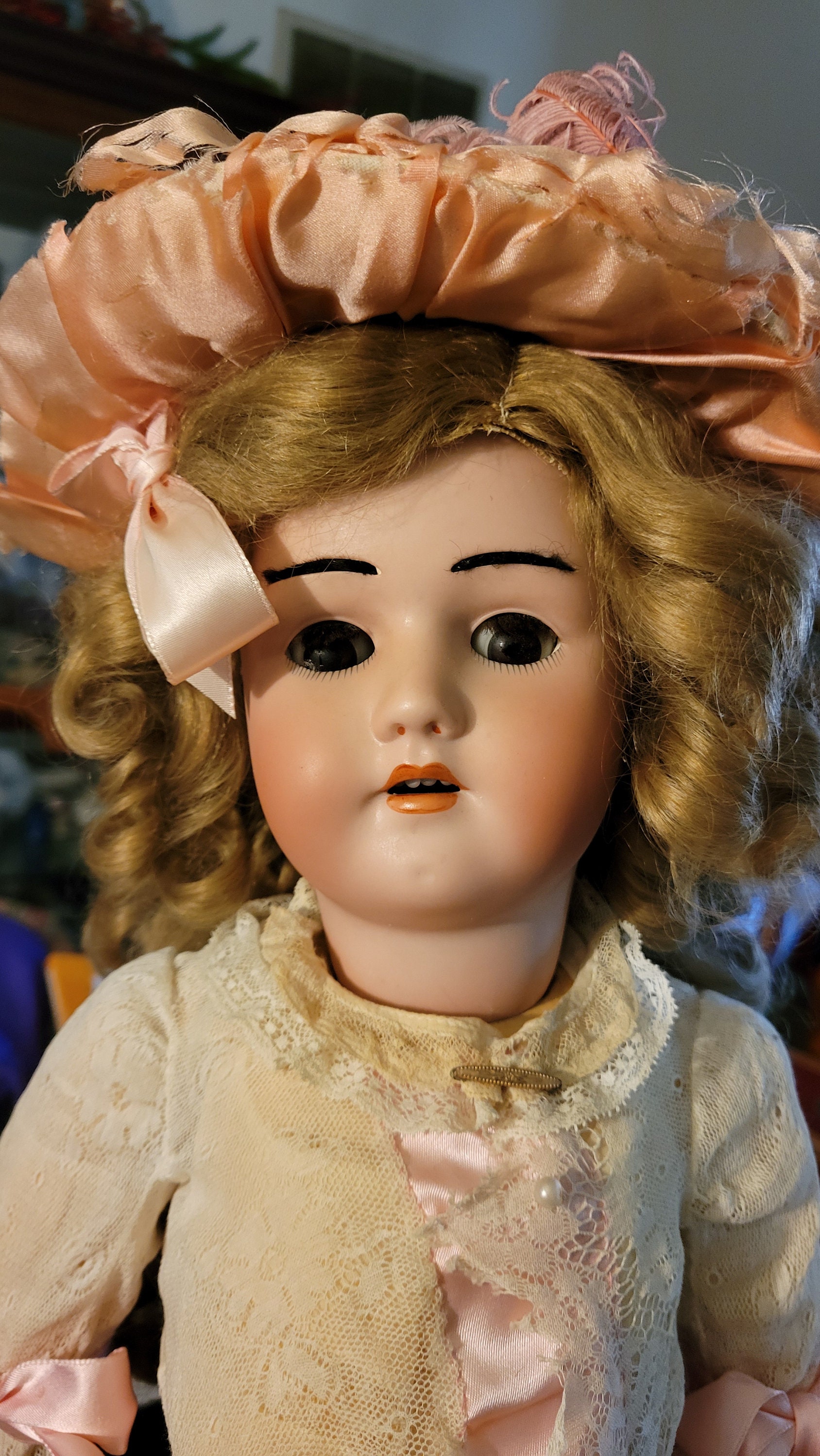 Heinrich Handwerck Antique 24 Doll German Bisque Simon Halbig 99 Real ...