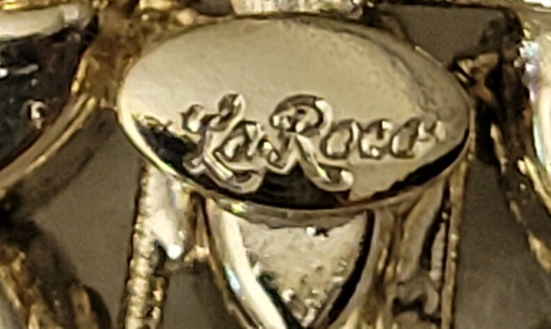 Vintage La Roca Designed Butterfly Brooch Milk Glass Smoky Grey ...