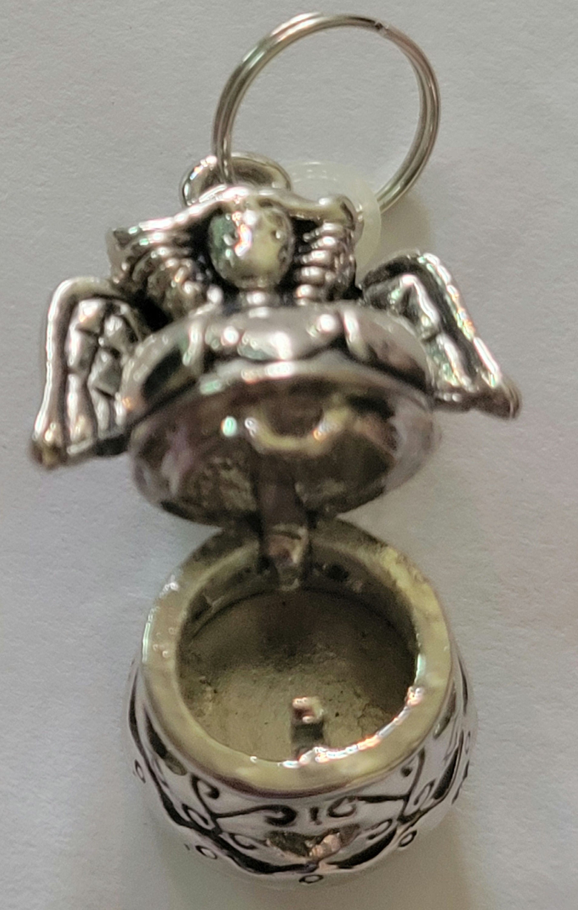 Silver GANZ Little Angel Prayer Box Praying Pendant. N8 - Etsy