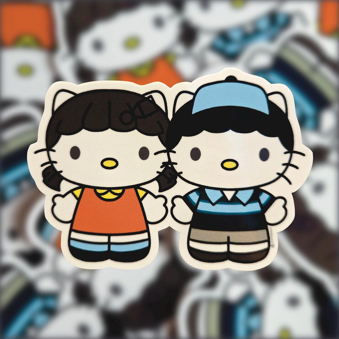 Hello Kitty Squid Game Sticker: Parody Die Cut Vinyl Art - Etsy