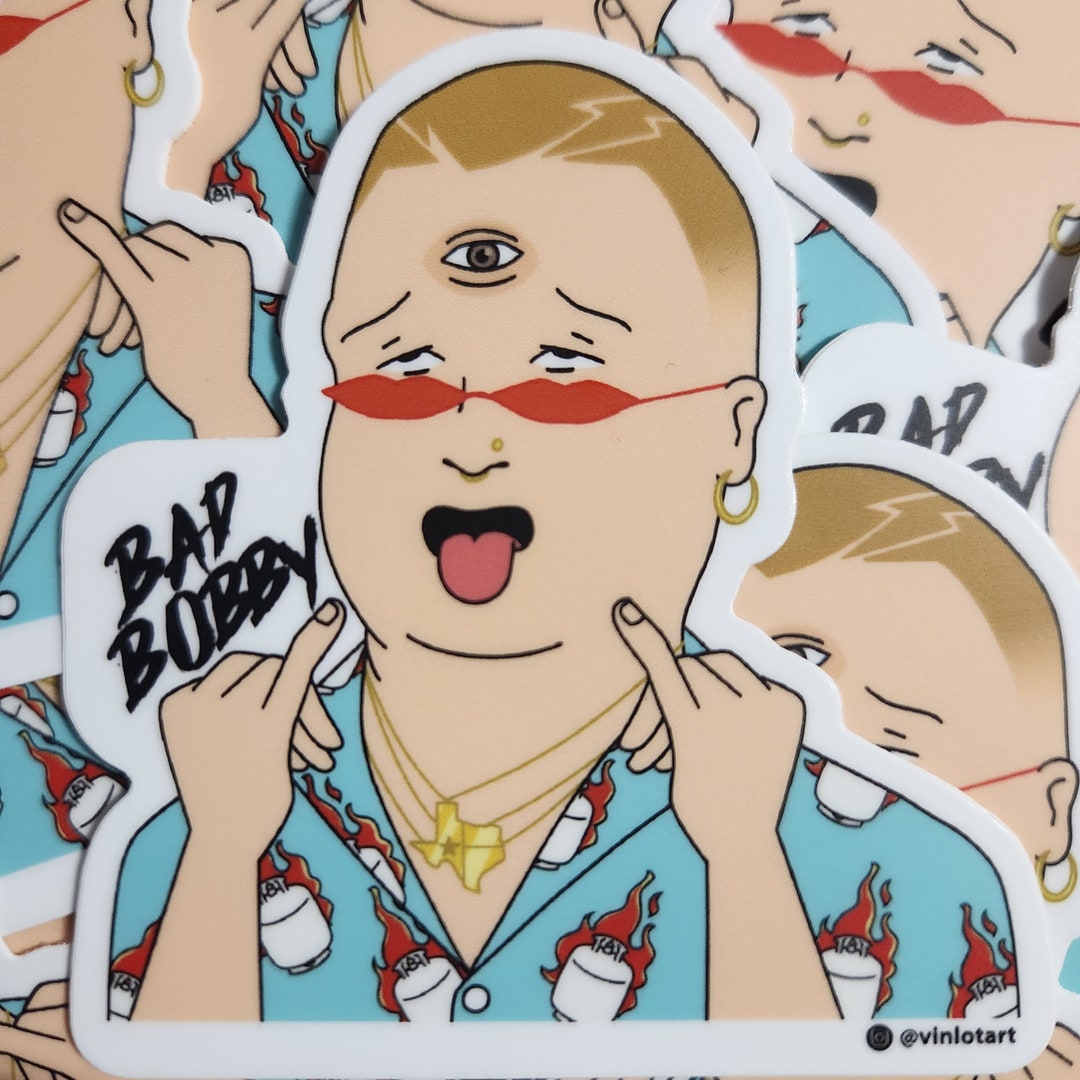 Bad Bobby Bobby Hill X Bad Bunny Mash-up Parody Premium Vinyl - Etsy