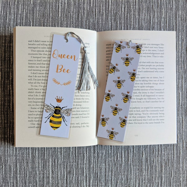 Bee Bookmark - Etsy