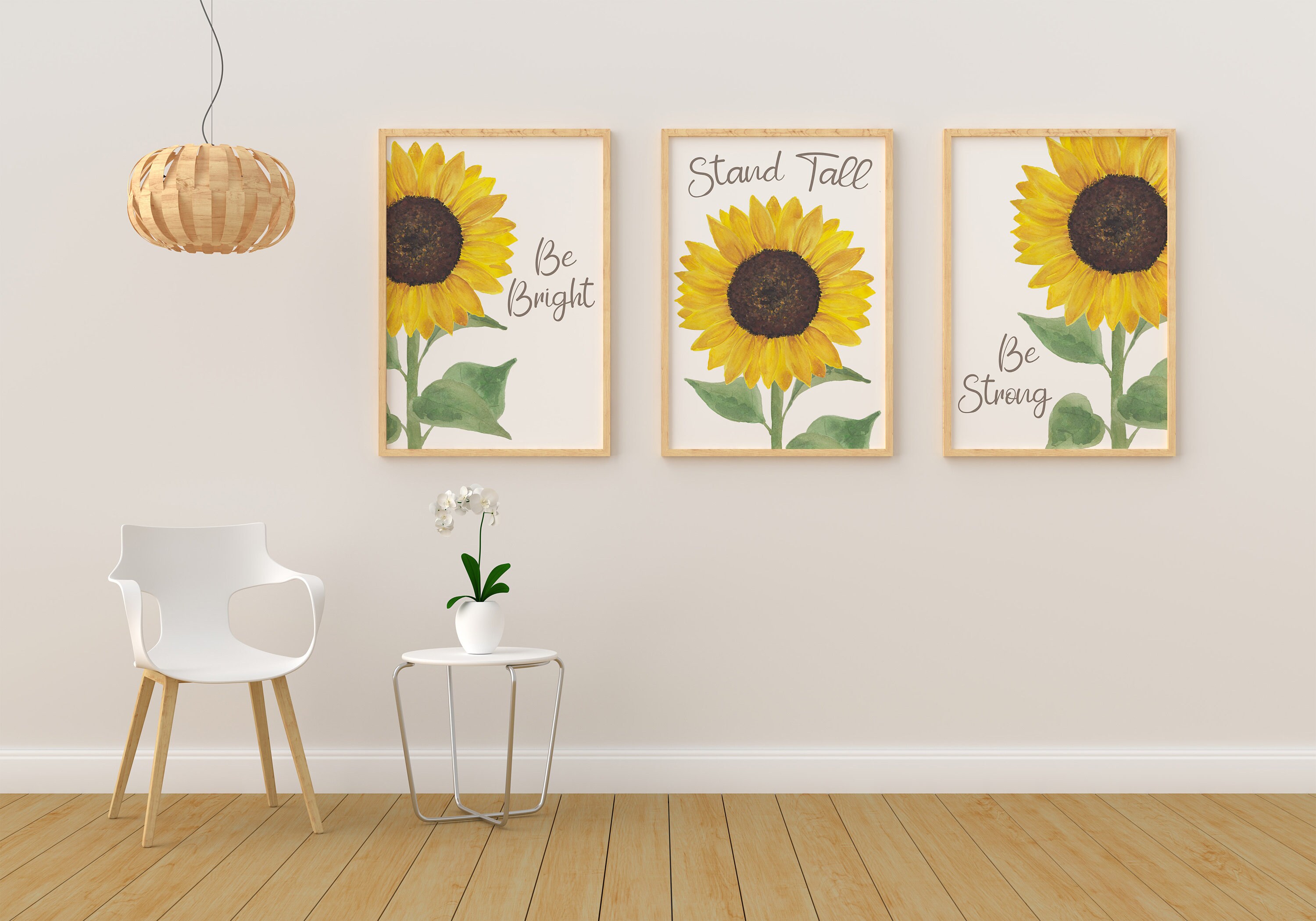 Sunflower Prints Set of Sunflower Prints Set of Prints | Etsy