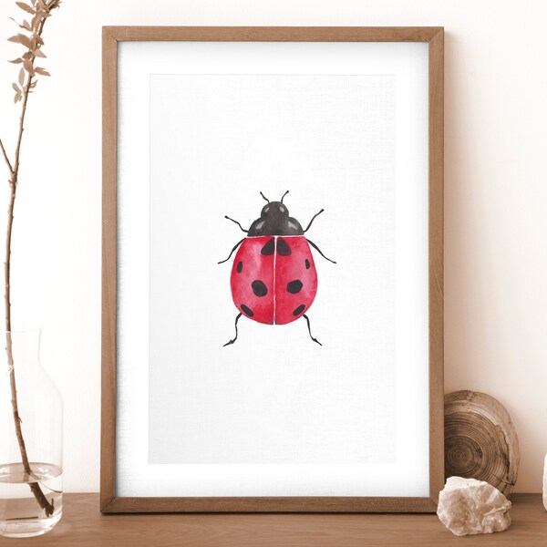 Ladybird Print - Etsy