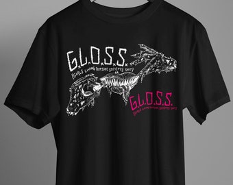 Gloss Band Shirt - Etsy