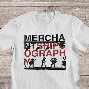 Merchant Ships Band T-shirt. Post Hardcore Shirt - Etsy