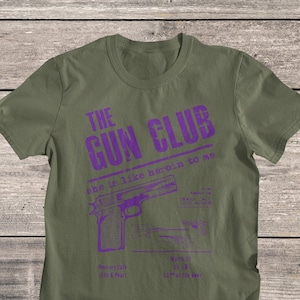 The Gun Club Band T-shirt. Post Punk Shirt - Etsy