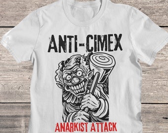 ACCION MUTANTE Gas Mask T-SHIRT Punk, Crust, Grindcore, Thrash, Metal ...