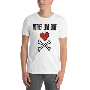 Mother Love Bone Seatlle Rock Band T-shirt | Glam Punk Tee | Grunge ...