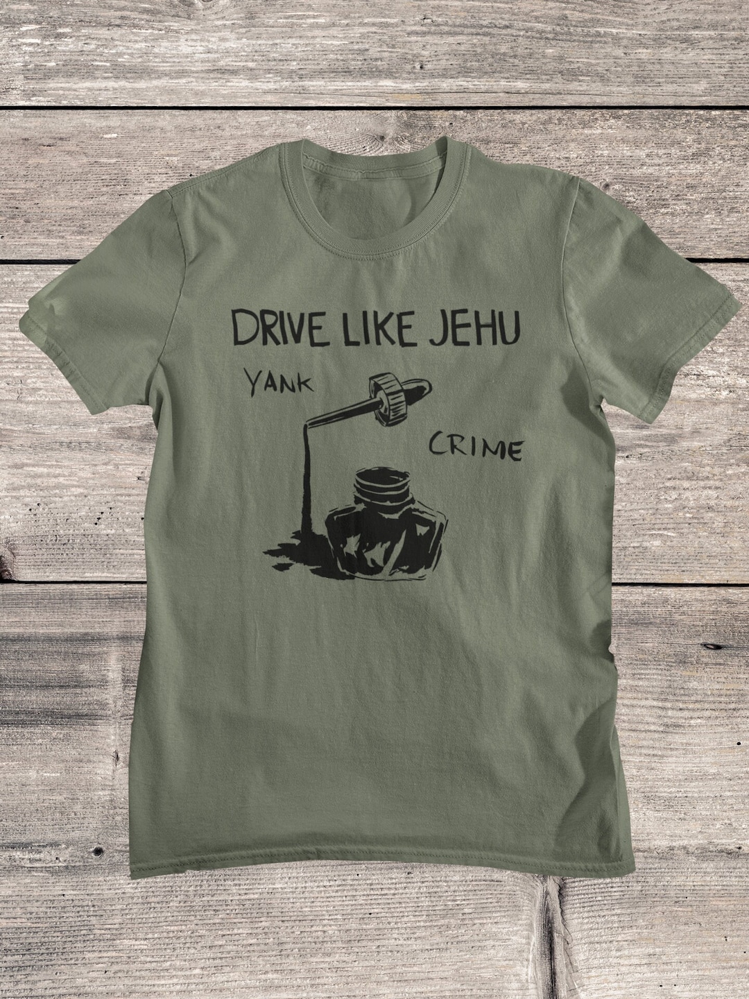 Drive Like Jehu Shirt: Yank Crime Post-hardcore Band Tee - Etsy