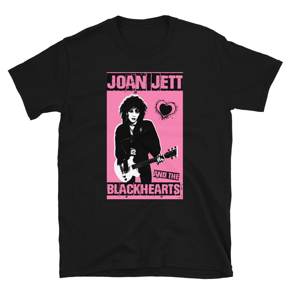 Joan Jett Shirt Joan Jett Blackhearts Shirt Punk Shirt - Etsy