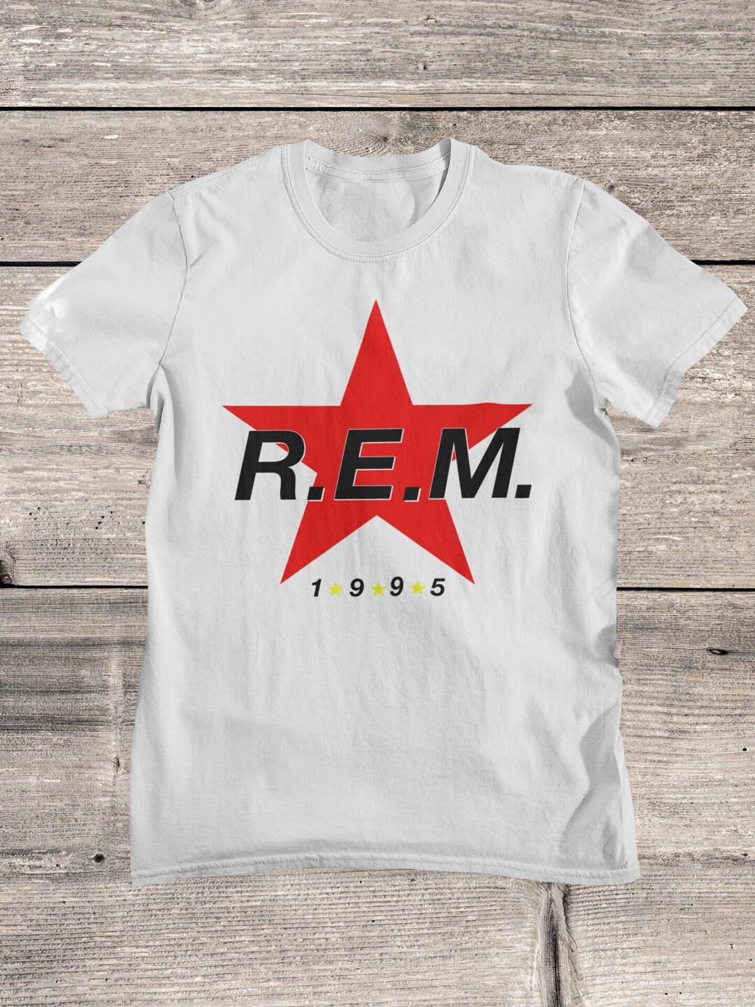 R.E.M T-shirt, REM Band Shirt, Folk Rock, Post Punk Band Merch, Band ...