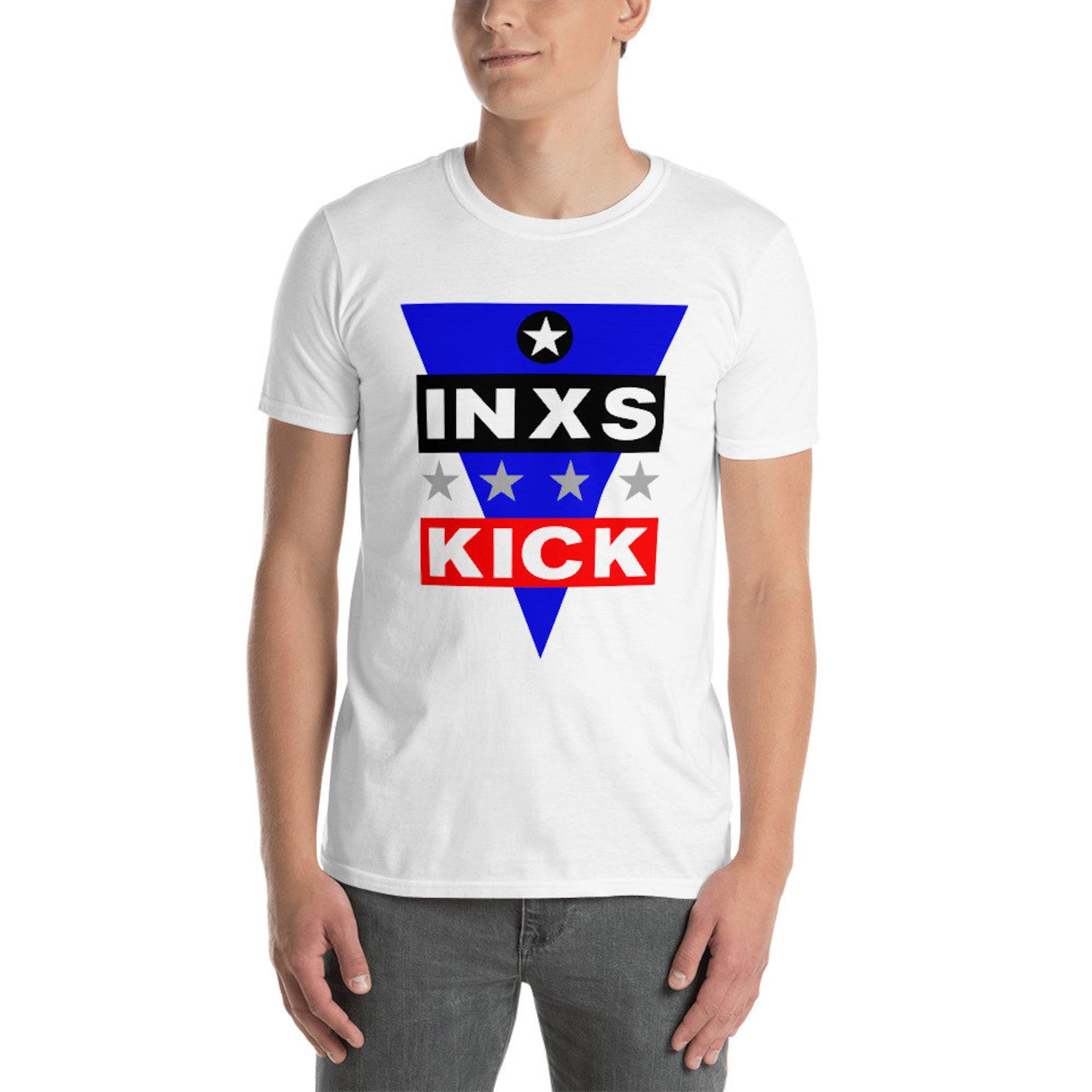 INXS T-shirt 80s Rock Band Shirt I.N.X.S Band Shirt | Etsy España
