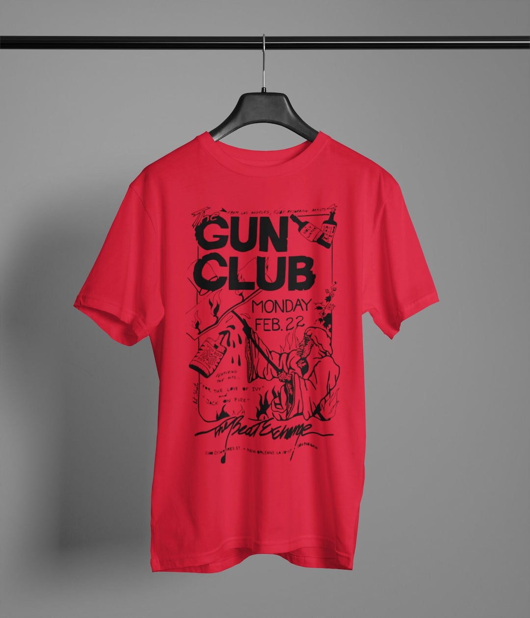 The Gun Club Shirt | Psychobilly | Cowpunk | Gun Club Band | Folk ...