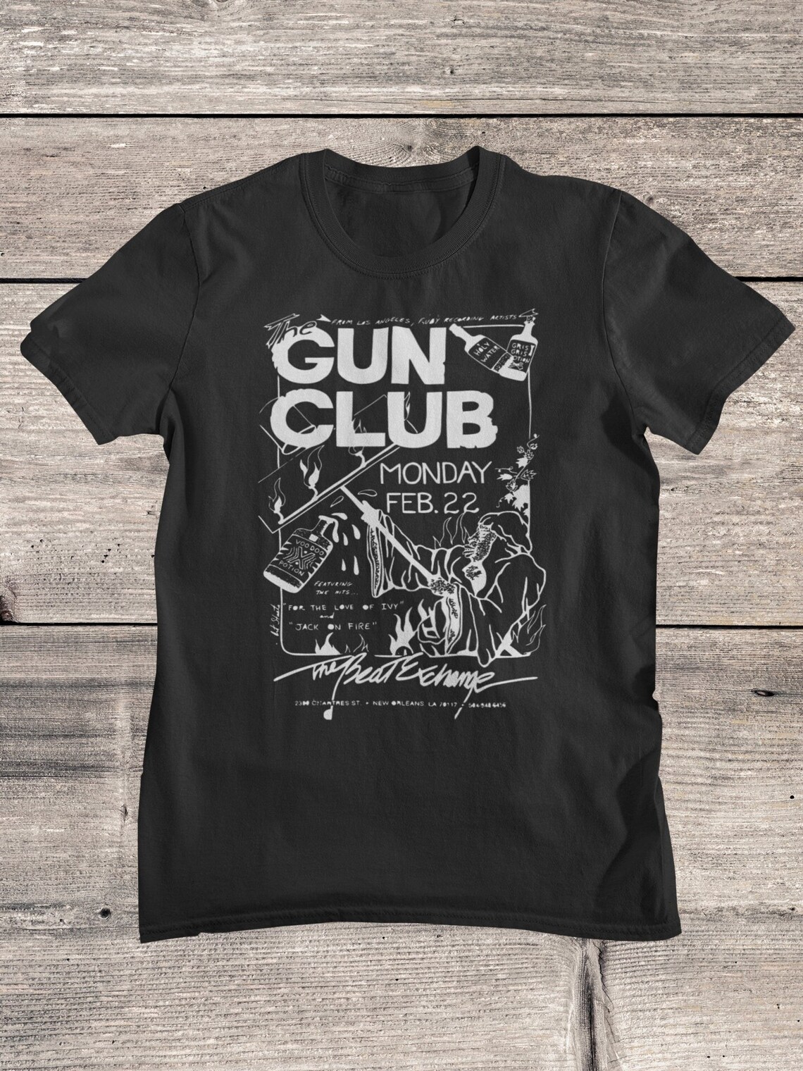 The Gun Club T-shirt | Hardcore Punk Shirt | Post Punk - Etsy