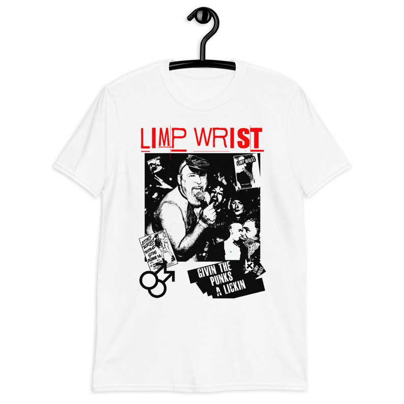 Limp Wrist Shirt Queercore Homocore Hardcore Punk Band | Etsy
