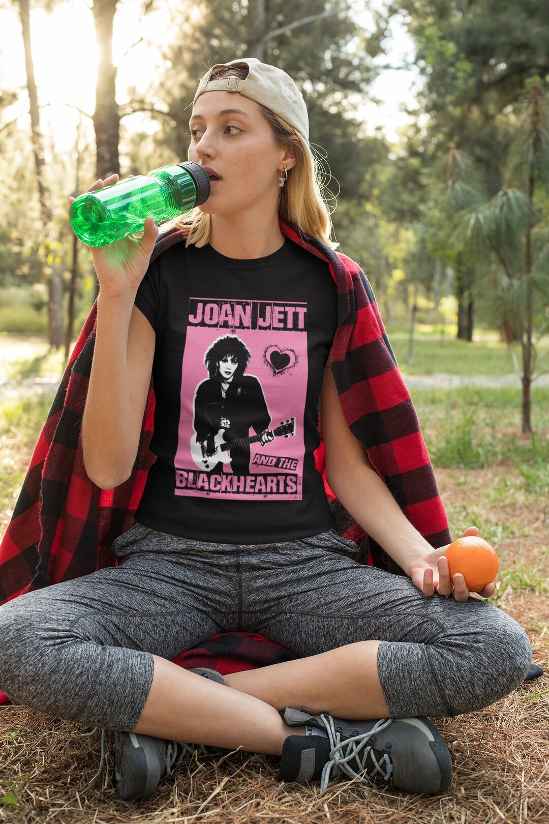 Joan Jett Shirt Joan Jett Blackhearts Shirt Punk Shirt Rock N Roll Tee ...