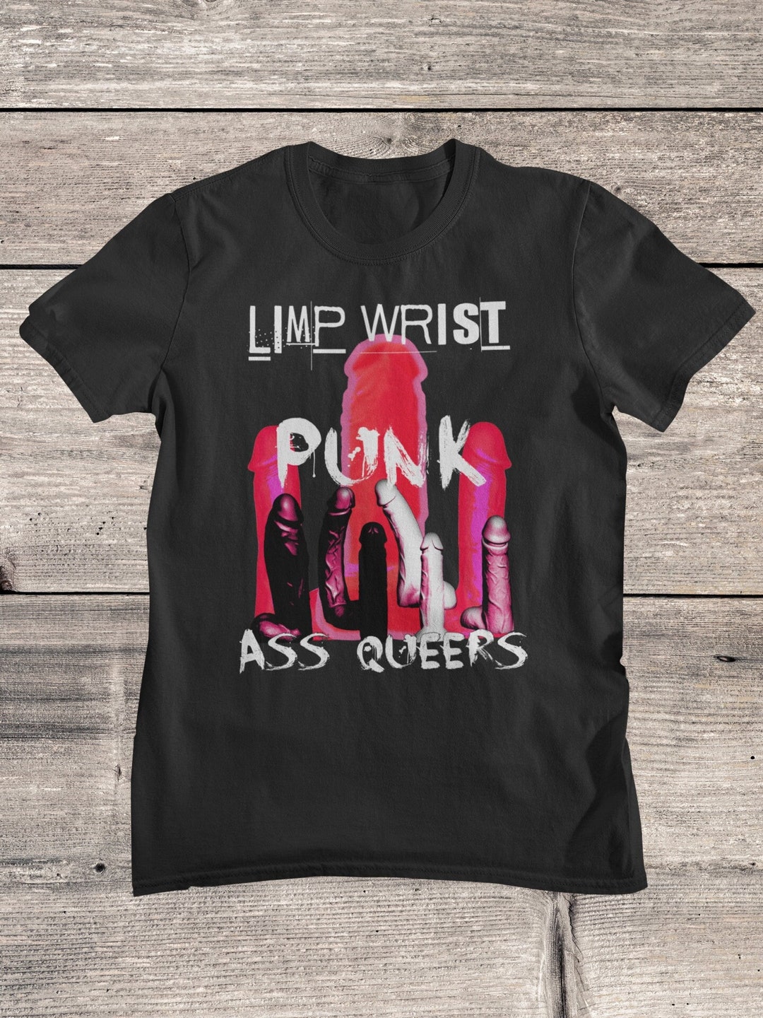 Limp Wrist Shirt | Queercore | Hardcore | Punk Shirt | Homocore | Los ...
