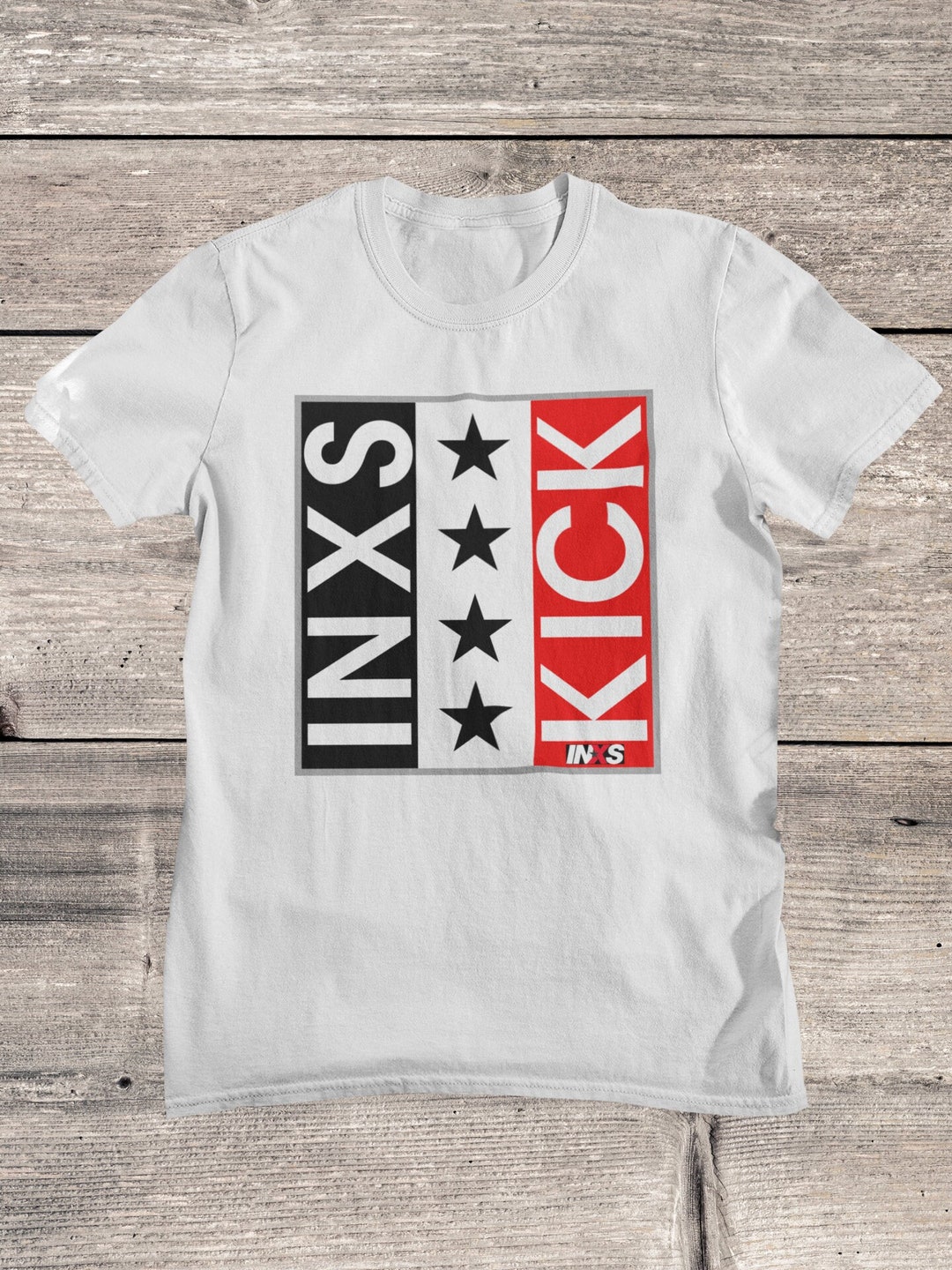INXS T-shirt | INXS Band Shirt | INXS Rock Band Tee | 80s Bands - Etsy