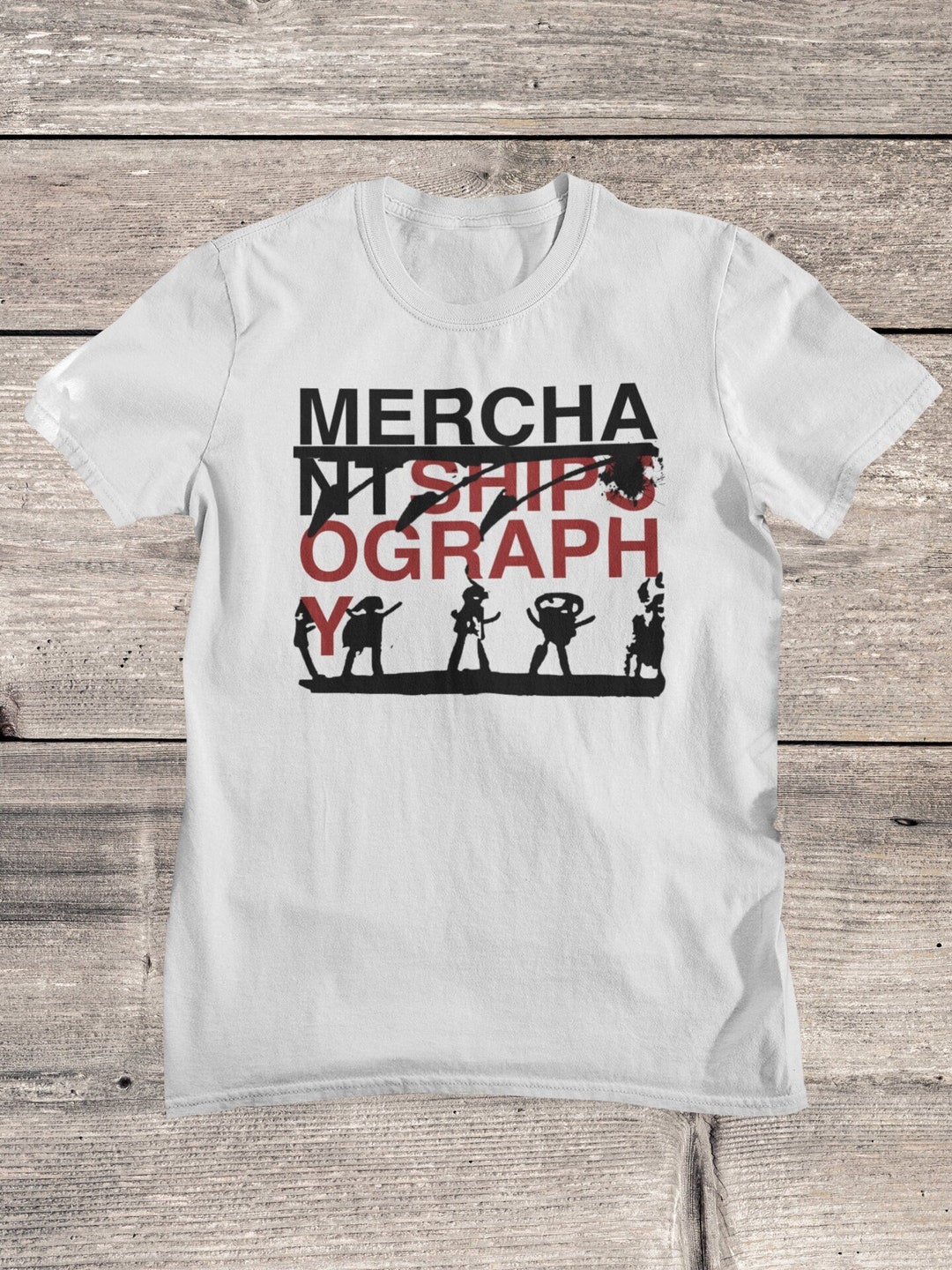 Merchant Ships Band T-shirt. Post Hardcore Shirt - Etsy