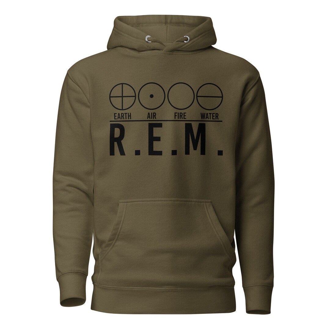 R.E.M Hoodie, REM Band Sweater - Etsy