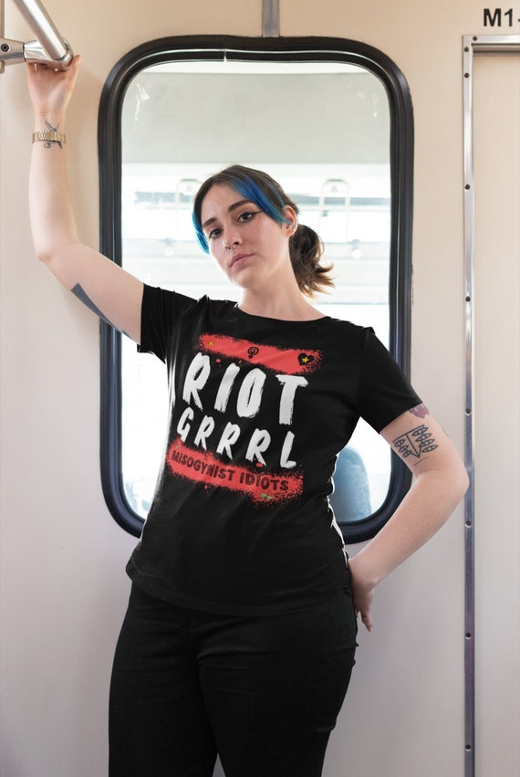 Riot Grrrl T Shirt Girl Gang Tee Punk Feminism Equality Etsy