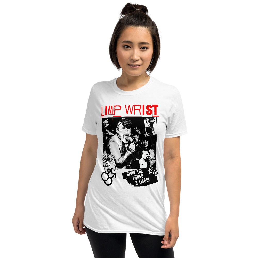 Limp Wrist Shirt Queercore Homocore Hardcore Punk Band | Etsy