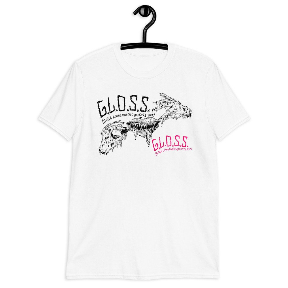 G.L.O.S.S T-shirt GLOSS Punk Shirt Hardcore Punk Band - Etsy