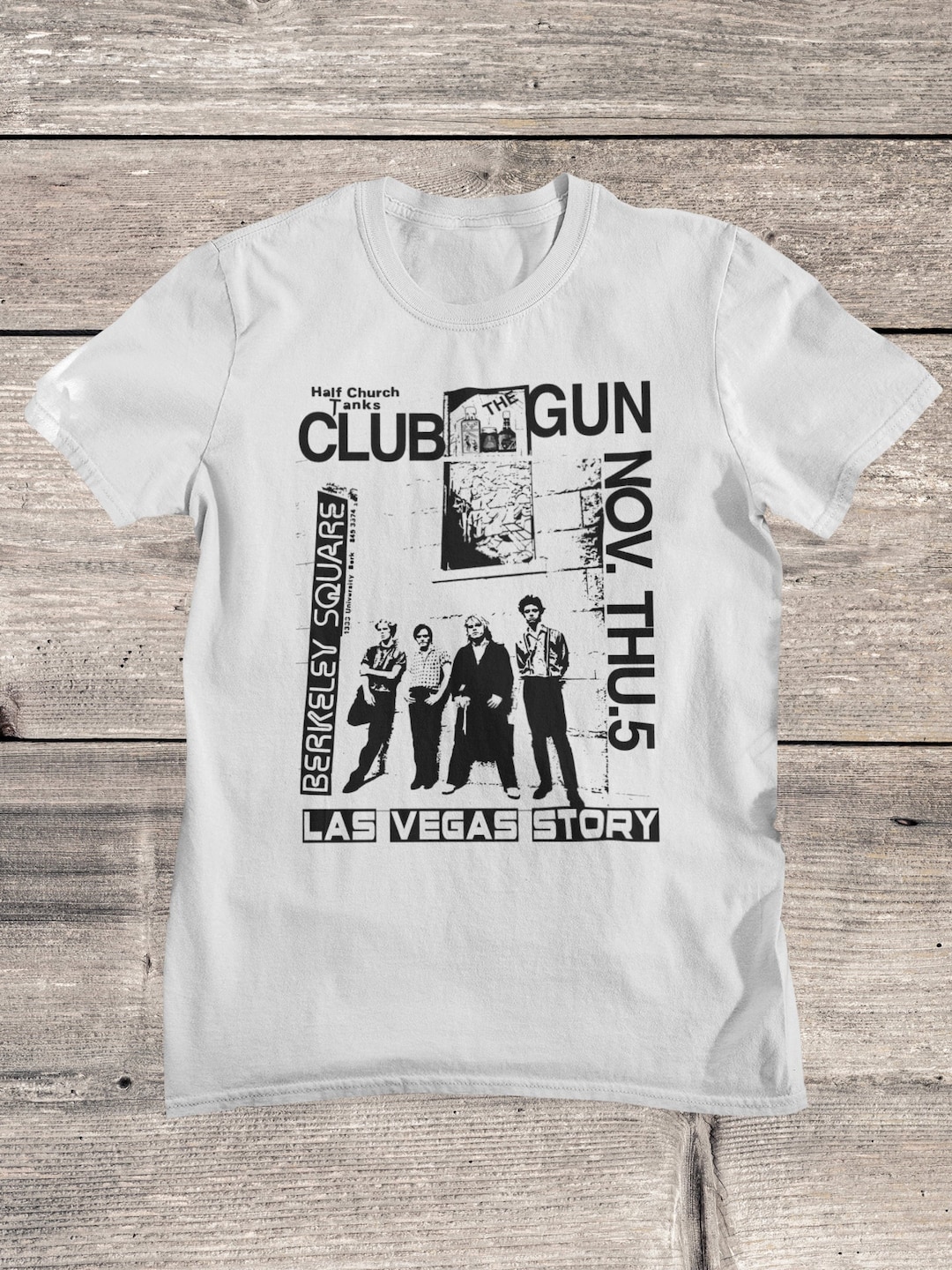 Gun Club T-shirt | the Gun Club Band Shirt | the Cyclones | Creeping ...
