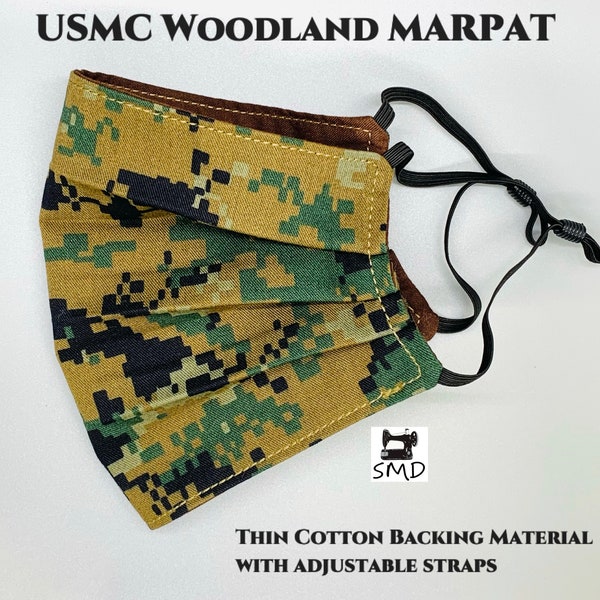 Usmc Face Masks - Etsy
