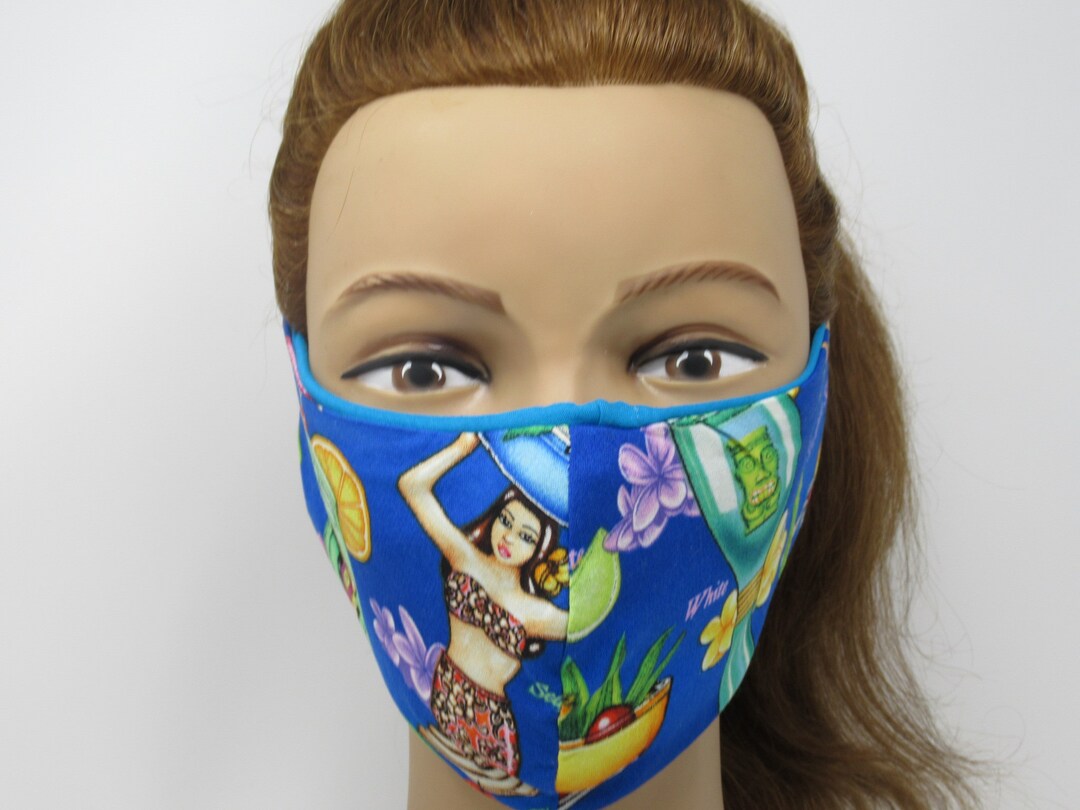 Large Full Coverage Reversible Face Masks /triple Layer Protection ...