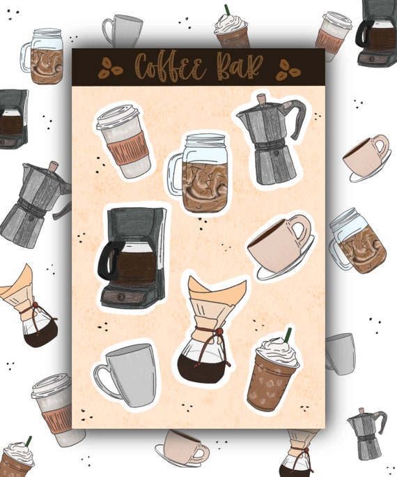 Coffee Themed Stationary