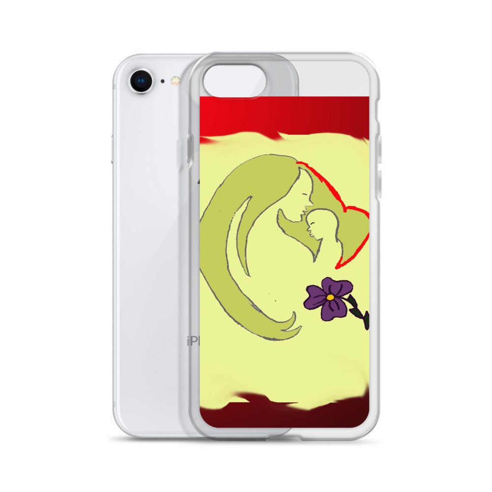 Mother and Child Iphone Case - Etsy