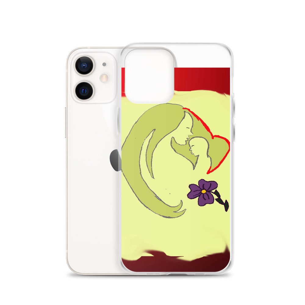 Mother and Child Iphone Case - Etsy