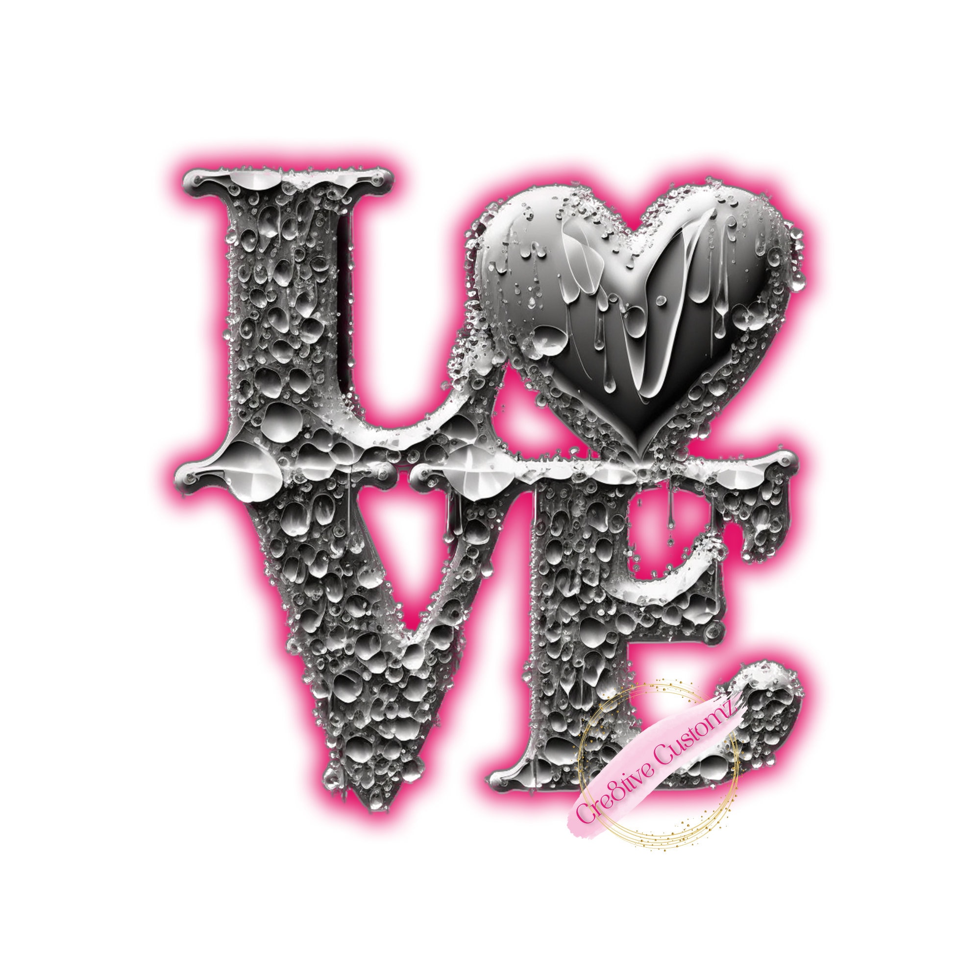 LOVE PNG Digital File - Etsy