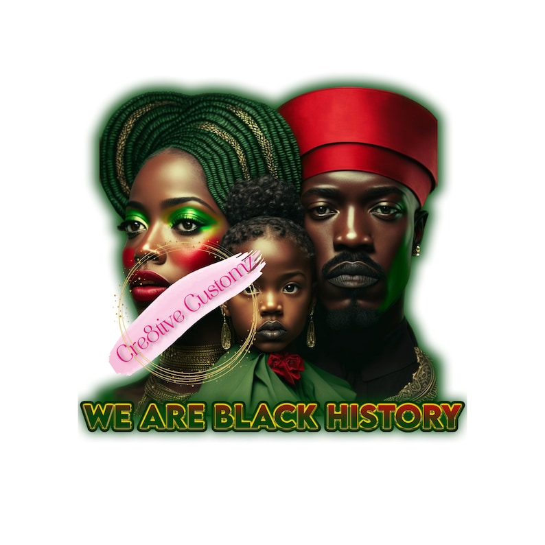 We Are Black History PNG Digital File - Etsy