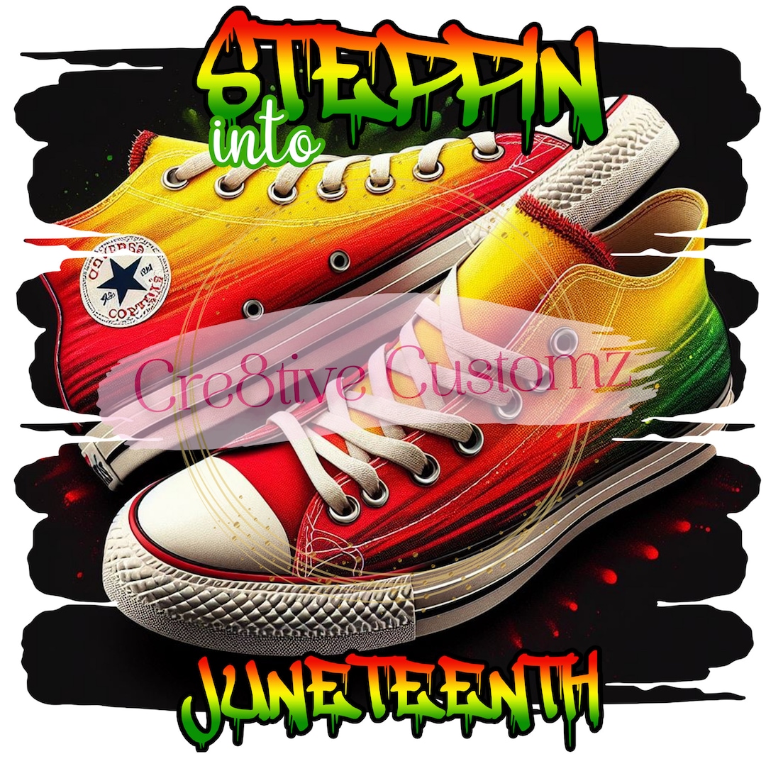Steppin' Into Juneteenth III PNG Digital File - Etsy