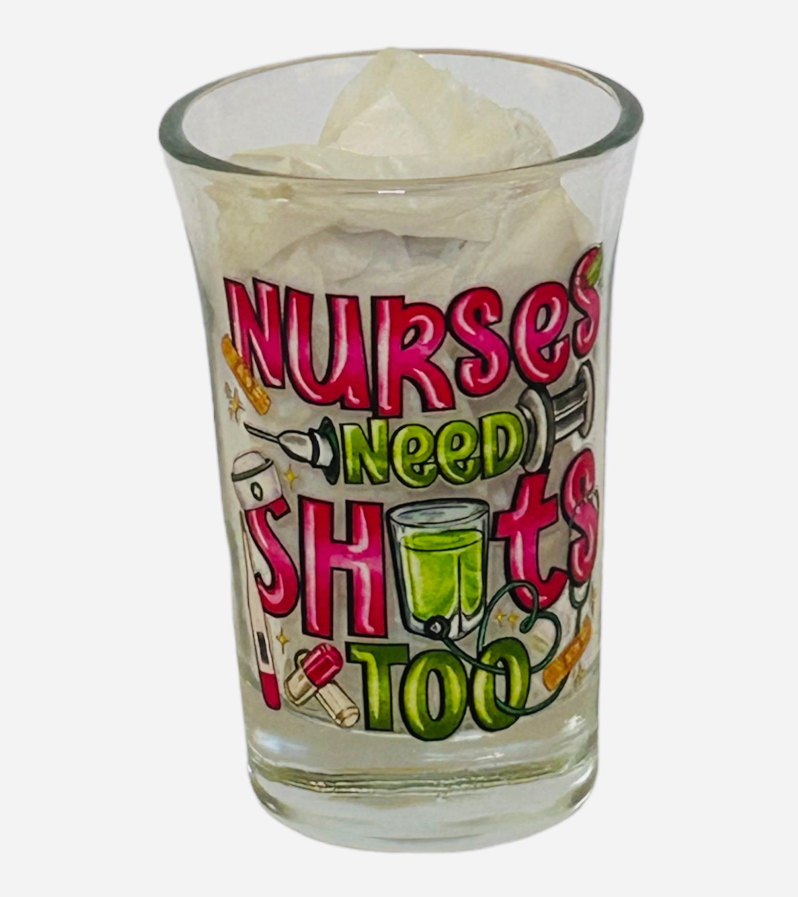 Nurses Need Shots Too Shot Glass - Etsy