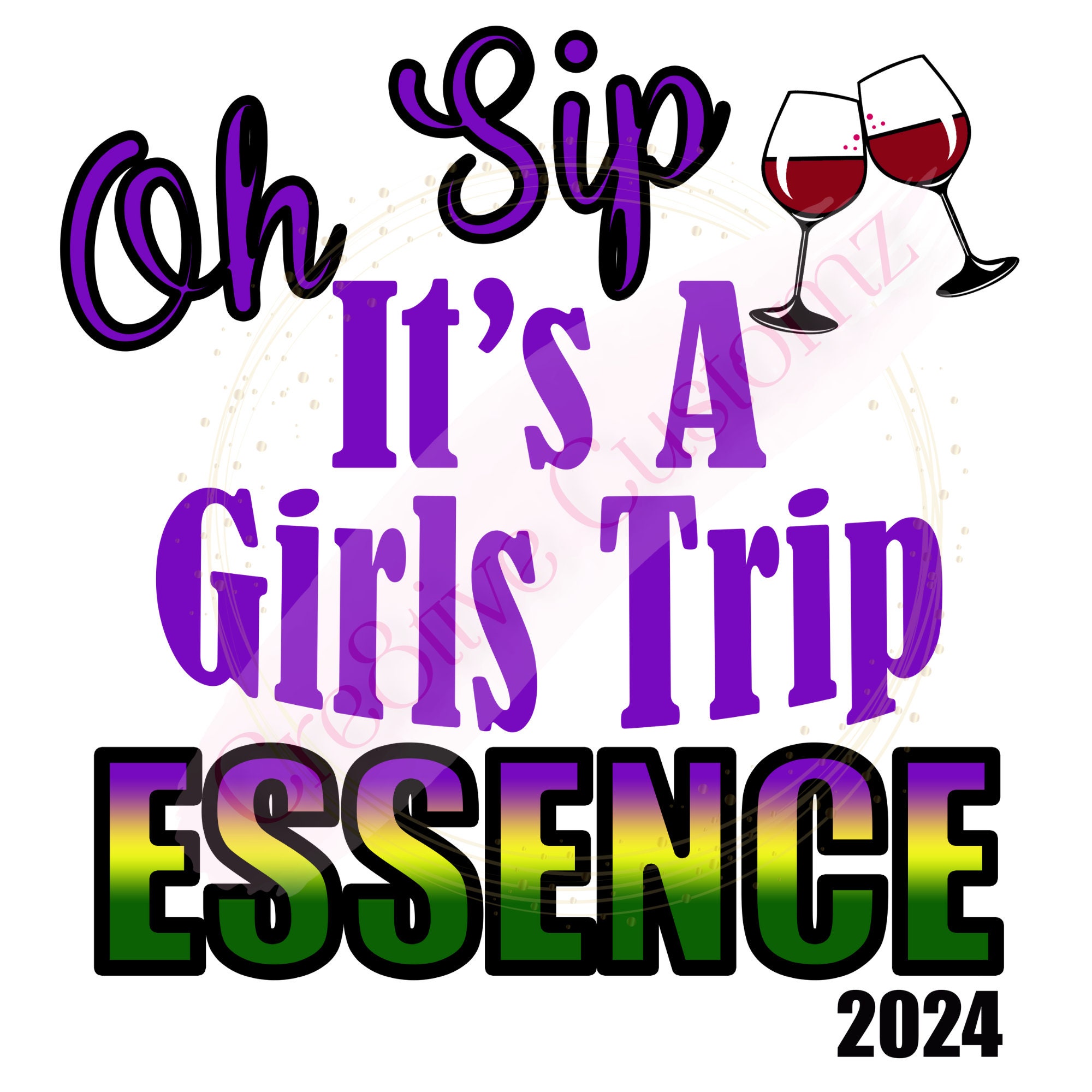 Girls Trip PNG Digital File - Etsy